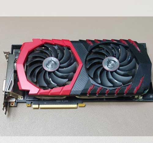 Видеокарта MSI GeForce GTX 1070 gaming x 8G