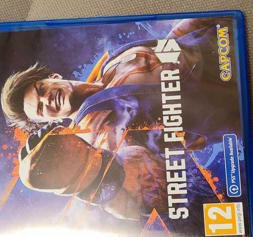 Street fighter 6 ps4 диск