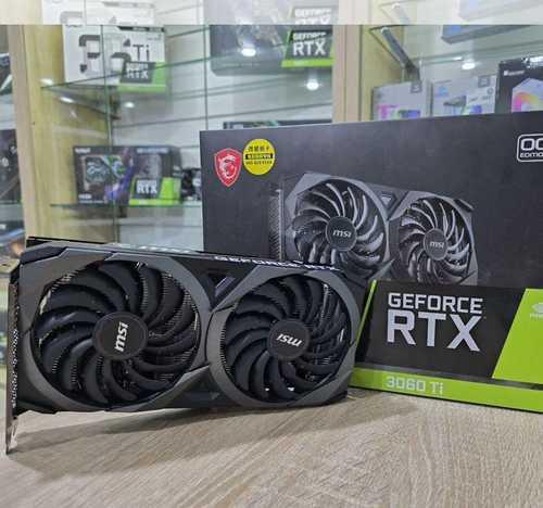 Видеокарта RTX 3060 ti msi ventus