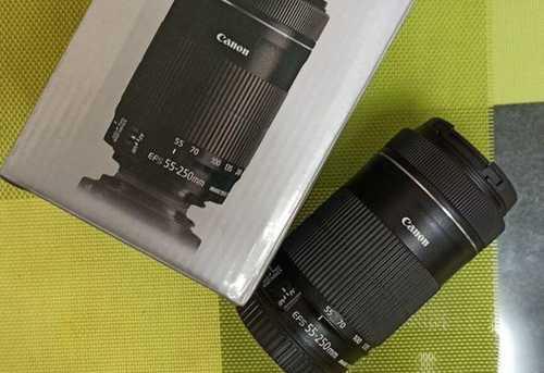 Объектив Canon ef-s 55-250mm STM