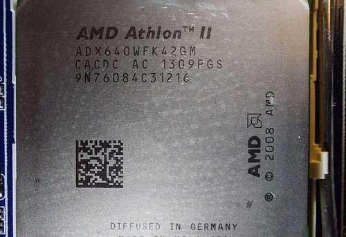 Процессор AMD Athlon ii x4 640