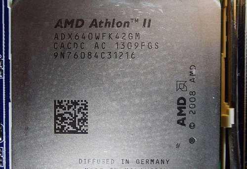 Процессор AMD Athlon ii x4 640