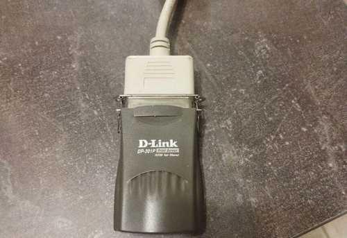 Принтсервер DLink DP-301P