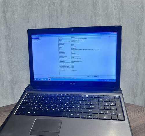 Ноутбук acer aspire 5750