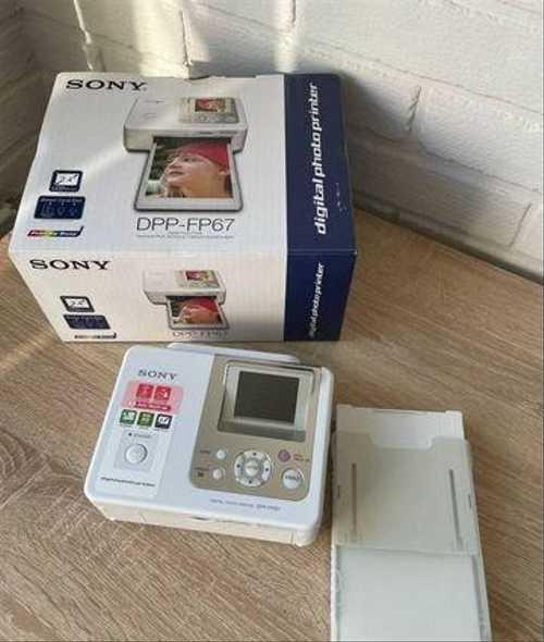 Компактный фотопринтер Sony DPP-FP67