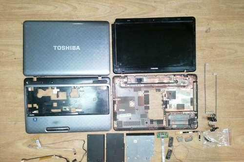 Ноутбук Toshiba L755D-11W Разбор ремонт Запчасти