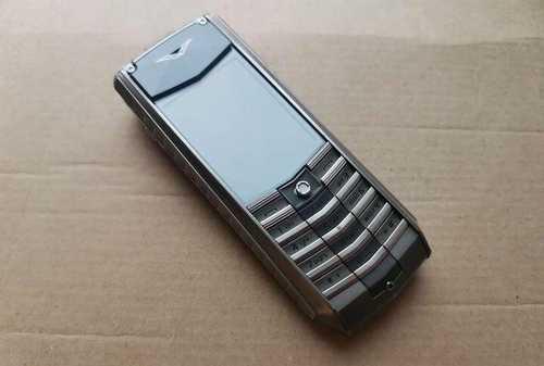 Vertu Ascent X Titanium Red Black Leather 32Gb