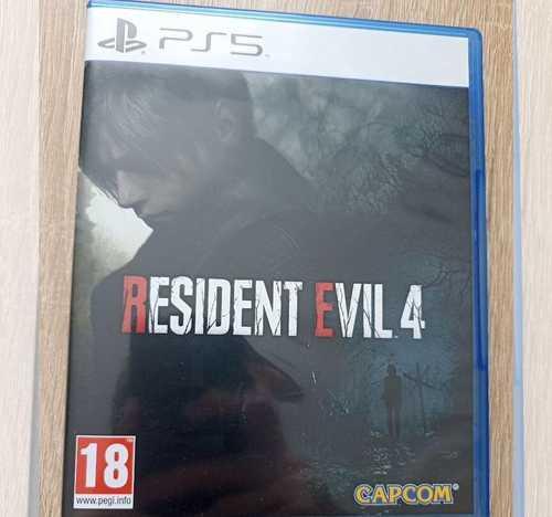 Диск Resident Evil 4 Remake для ps5