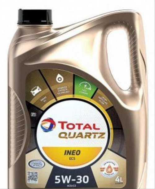 Total 11210501 Масло моторное синтетическое quartz
