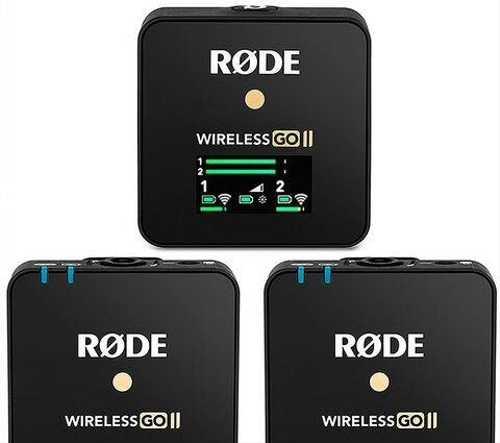Радиосистема rode Wireless GO II