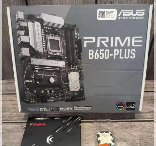 Комплект ryzen 7 7700, b650,ddr5 16 16