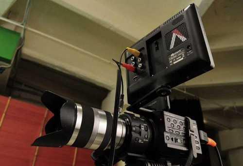Видеокамера Sony Nex FS100 и обьектив 50-200