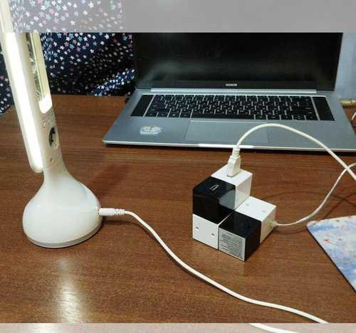 Переходник mini usb на type c(4 ports)