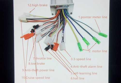 Новый контроллер 36\48V 350W 17A