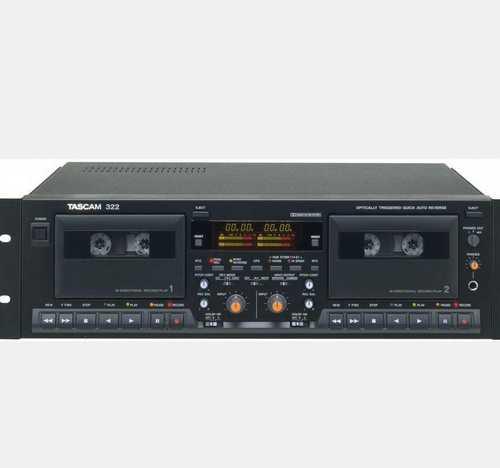 Кассетная дека Tascam 322,новая