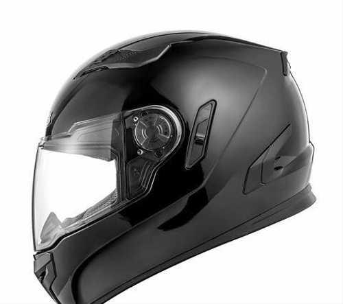 Шлем интеграл zeus ZS-813A, глянец черный