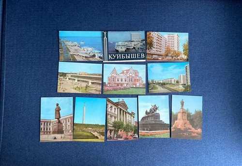 Комплект открыток город Куйбышев 1981 год СССР