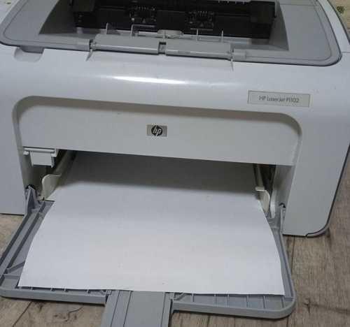 Принтер лазерный HP laserjet p1102 неисправный