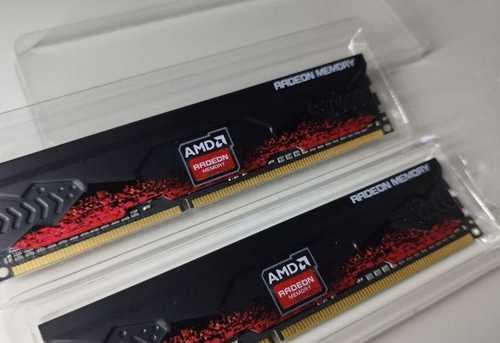 AMD Radeon memory 8gb 2 планки