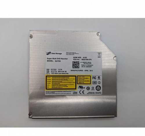 Привод DVD-RW gu70n, 08rw6t, Dell Latitude E6320