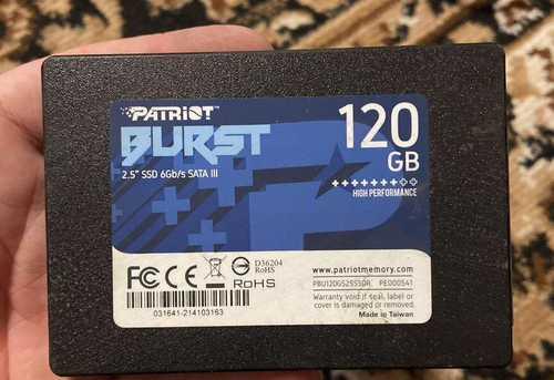 Накопитель SSD Patriot SATA III 120Gb