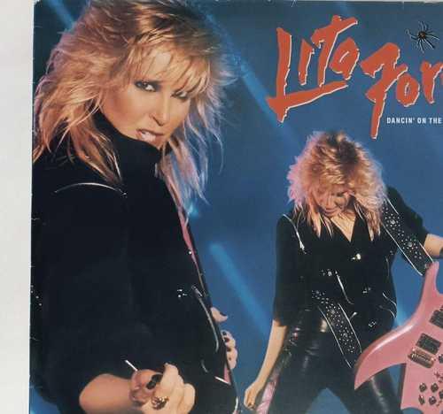 LP Lita Ford - Dancin On The Edge Holland 1984г