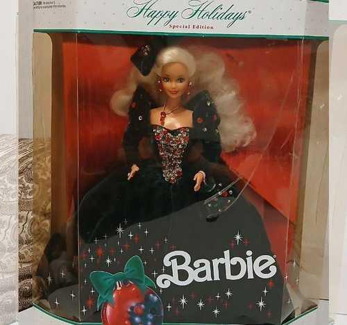 Кукла барби 90 х Barbie happy Holiday 1991