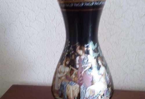 Фарфоровая греческая ваза для цветов