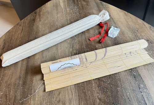 Коврик бамбуковый циновка для роллов Asahi