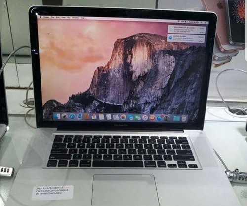 Ноутбук macbook PRO 15 A1286 2010 по запчастям