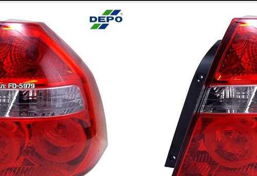 Aveo T250 задний фонарь В крыло