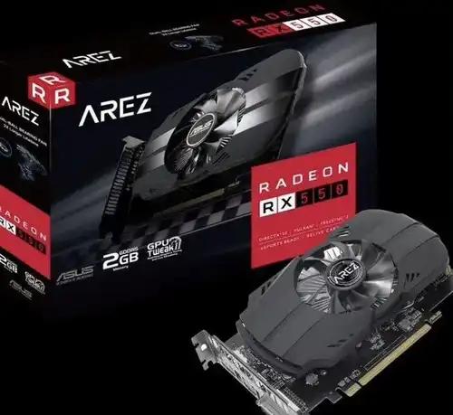 Видеокарта asus arez Radeon RX550 2GB