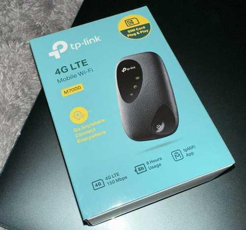 Новый портативный роутер tp-link m7000