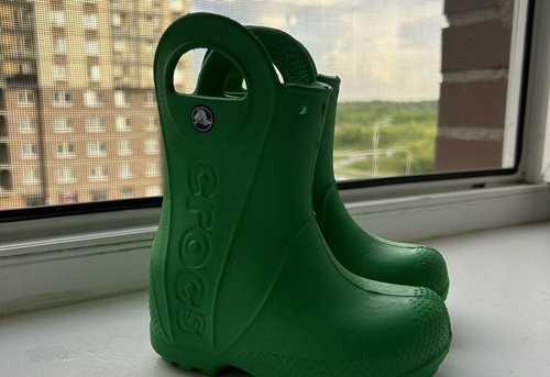 Резиновые сапоги crocs c6