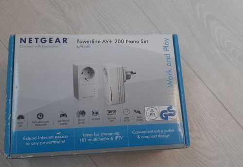 PLC-адаптер netgear PowerLine AV+200 Nano xavb1601