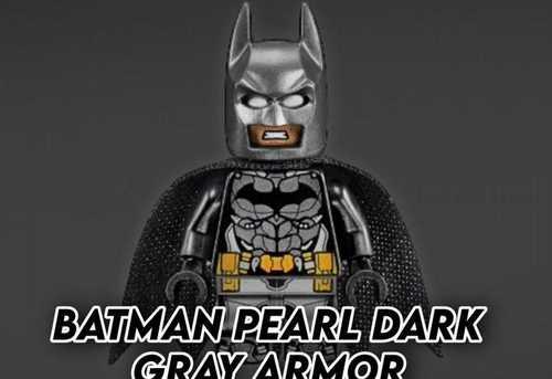 Минифигурка Lego Batman, Pearl Dark Gray Armor