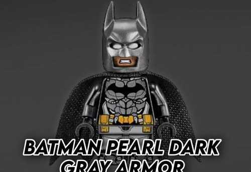 Минифигурка Lego Batman, Pearl Dark Gray Armor