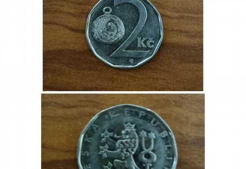Монета Чехии 2008г