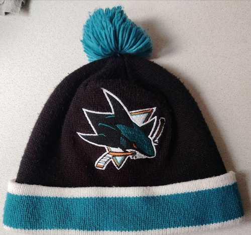 Зимняя шапка NHL "San Jose Sharks"