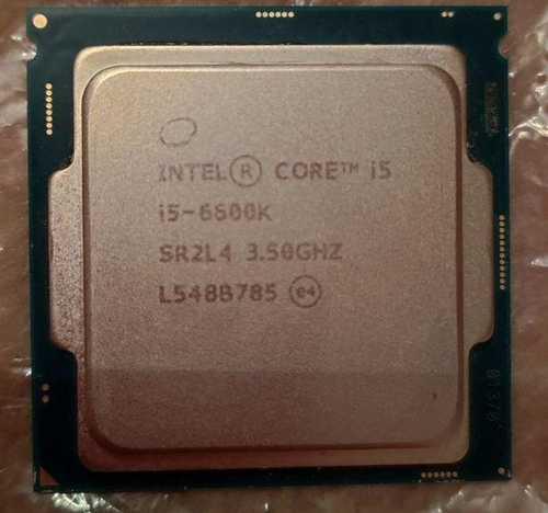 Процессор Intel Core i5 6600k OEM