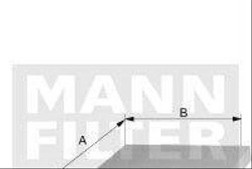 Фильтр салона угольный CUK31003 mann-filter
