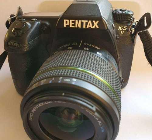 Зеркальный фотоаппарат Pentax k-5 II