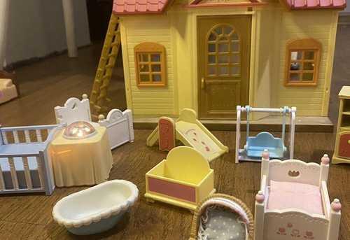 Sylvanian Families сильвания домик с мебелью