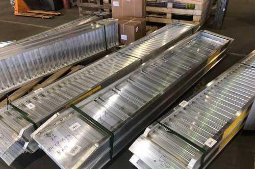 Алюминиевые аппарели 5550 кг, 3500 мм производство