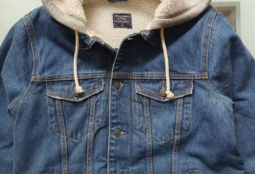 Джинсовая куртка на меху Abercrombie&Fitch