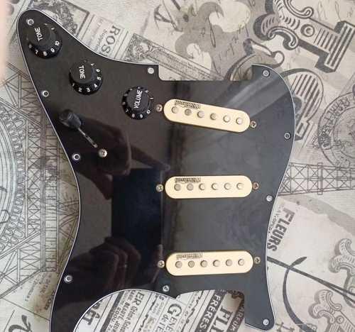 Пикгард для stratocaster с датчиками Wilkinson