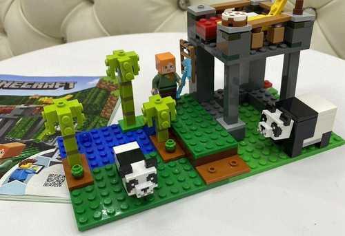 Lego minecraft 21158 питомник панд оригинал