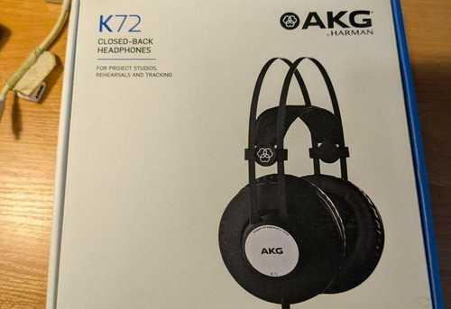 Неисправные наушники AKG K72