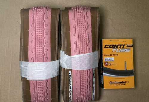 Panaracer gravelking 32c + 3 новые камеры