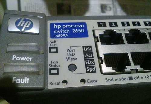Атсhp procurve switch 2650 (J4899A)